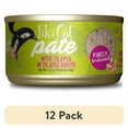 (12 pack) Tiki Cat Luau Pate Wet Cat Food, Tilapia, 2.8 oz. Can ...