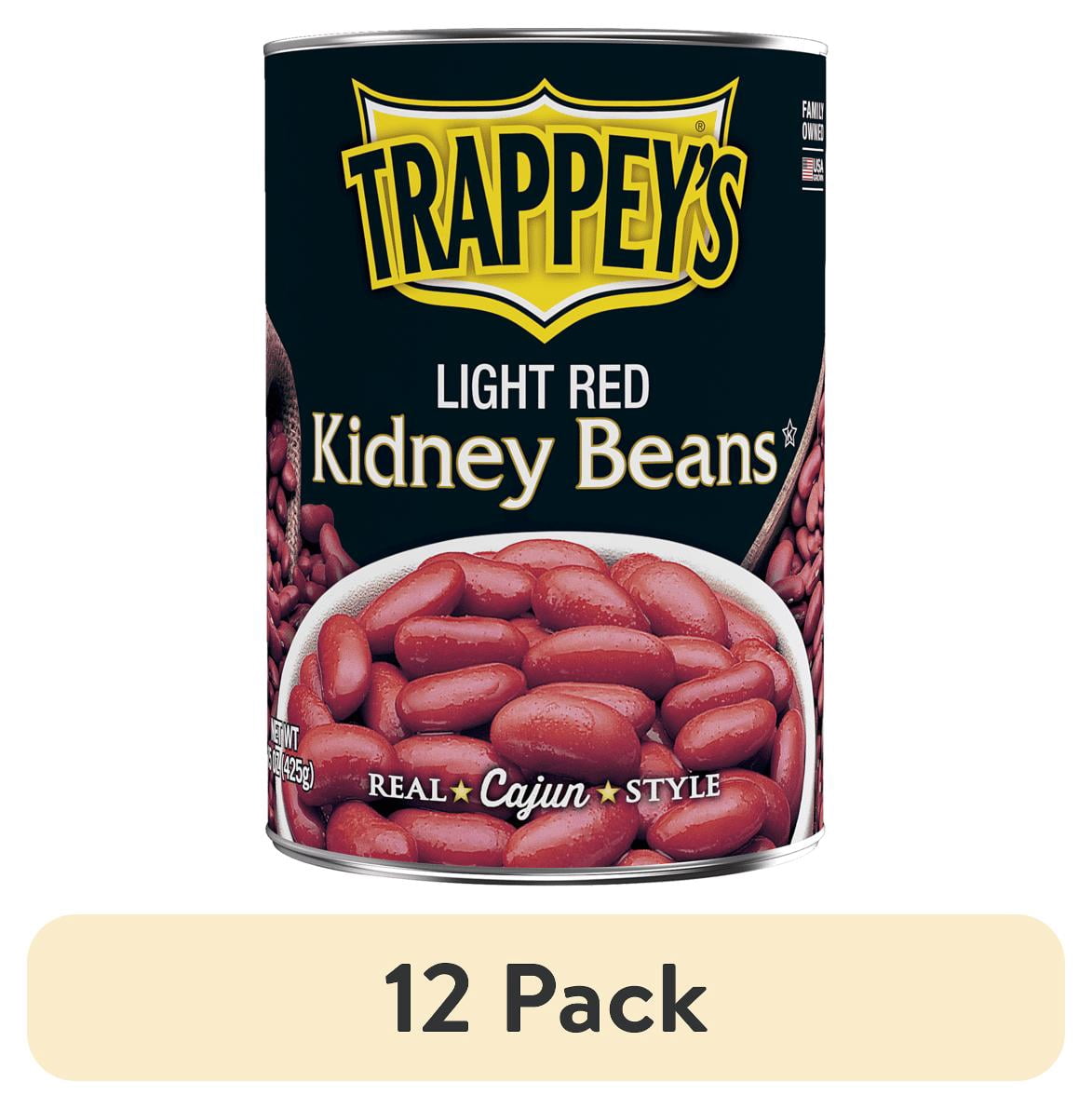 (12 pack) Trappey's Light Red Kidney Beans, 15 oz., Can - Walmart.com