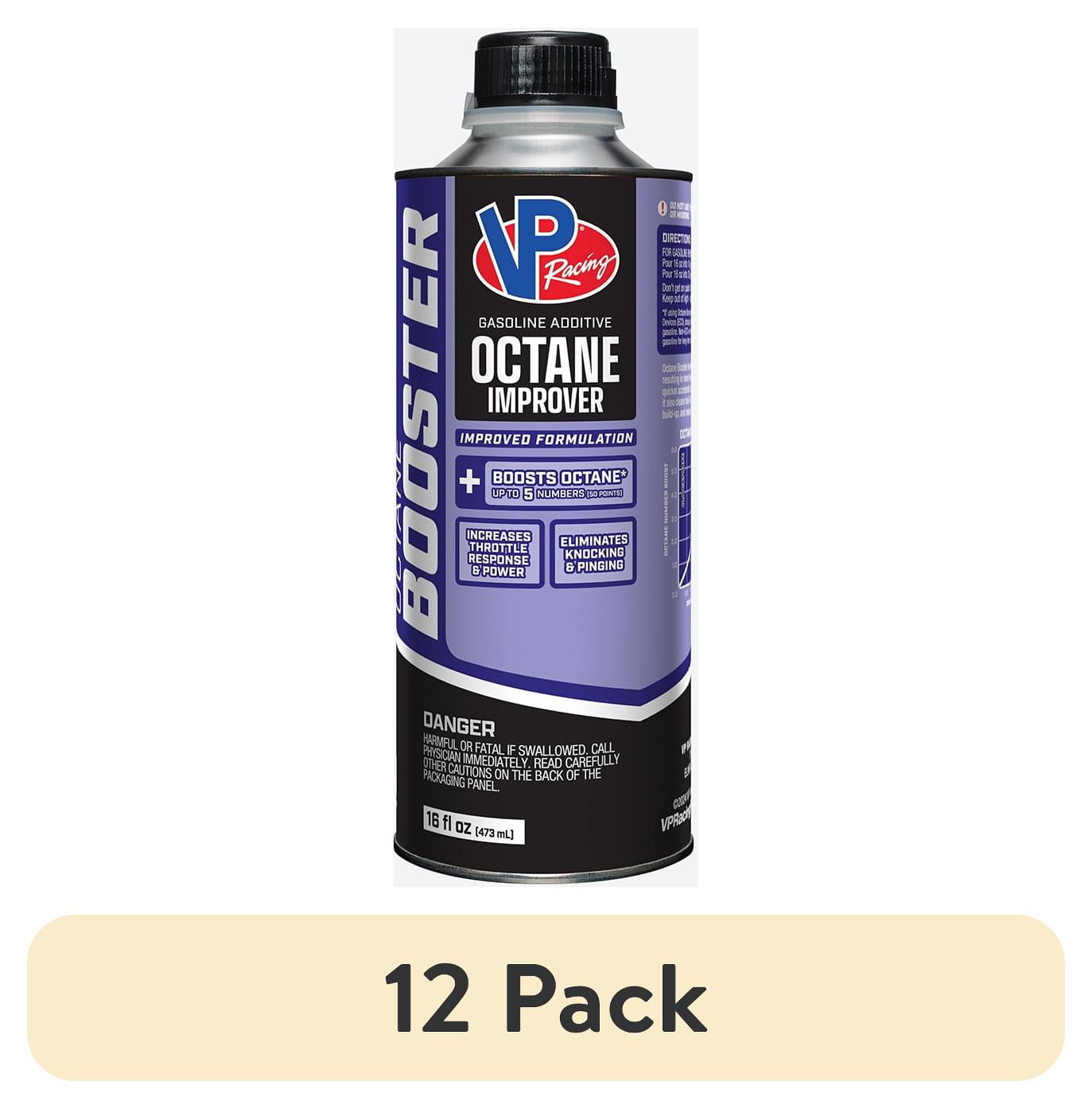 (12 pack) VP Racing Octane Booster Fuel Additive 16 oz bottle (1 Pack ...