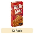 (12 pack) Wacky Mac Macaroni & Cheese, 5.5-Ounce Box Shelf Stable ...