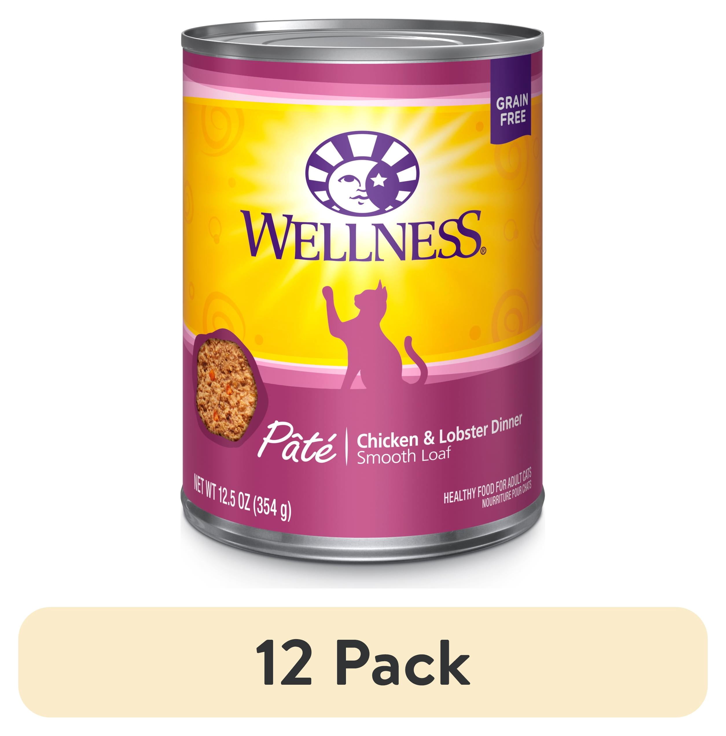 (12 pack) Wellness Complete Health Natural Grain Free Wet Canned Cat ...
