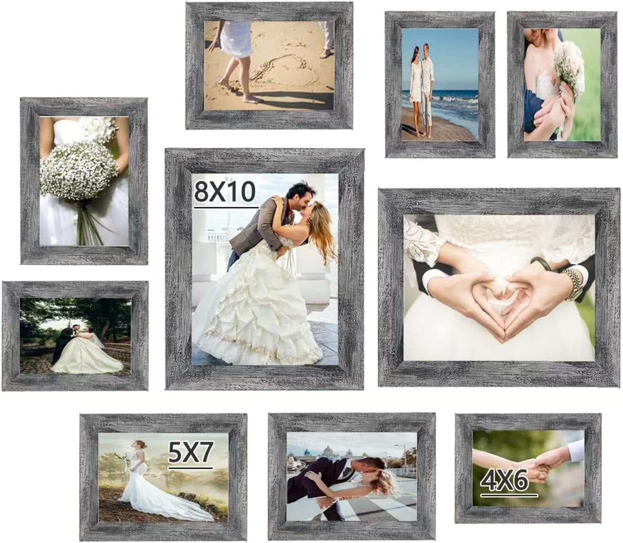12 pack assorted picture frames Collage Wall Decor Gallery Wall Frame ...
