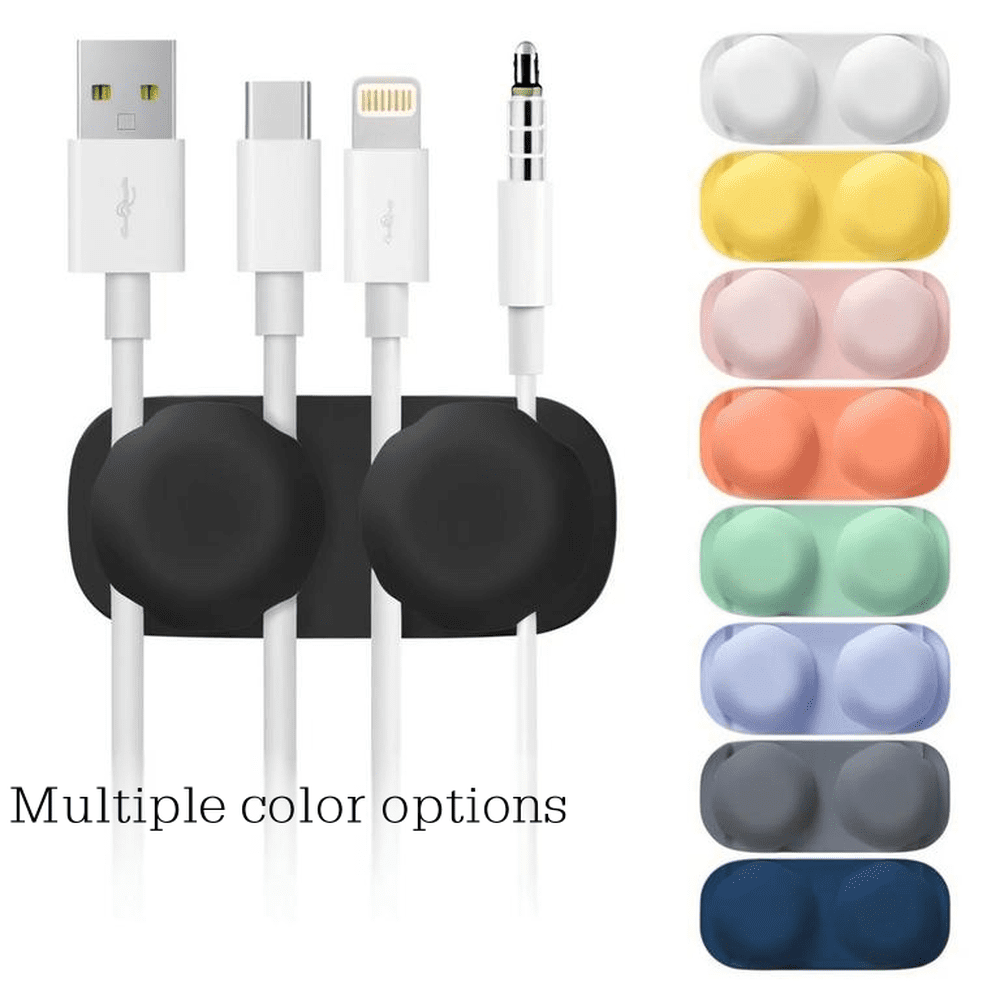 12-pack cable clamps, cable management for power cord organizers ...