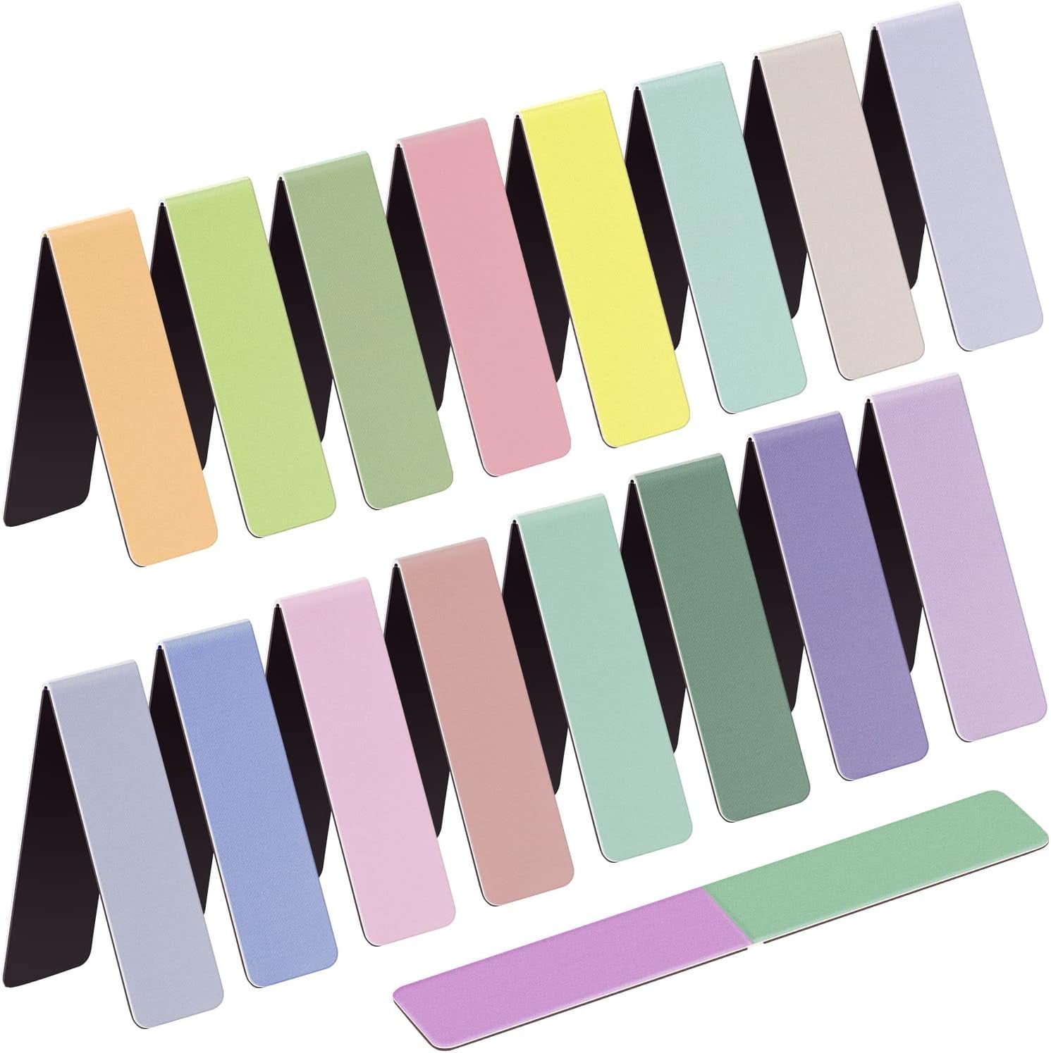 12-pack magnetic bookmarks, bookmark holders for teachers, students ...