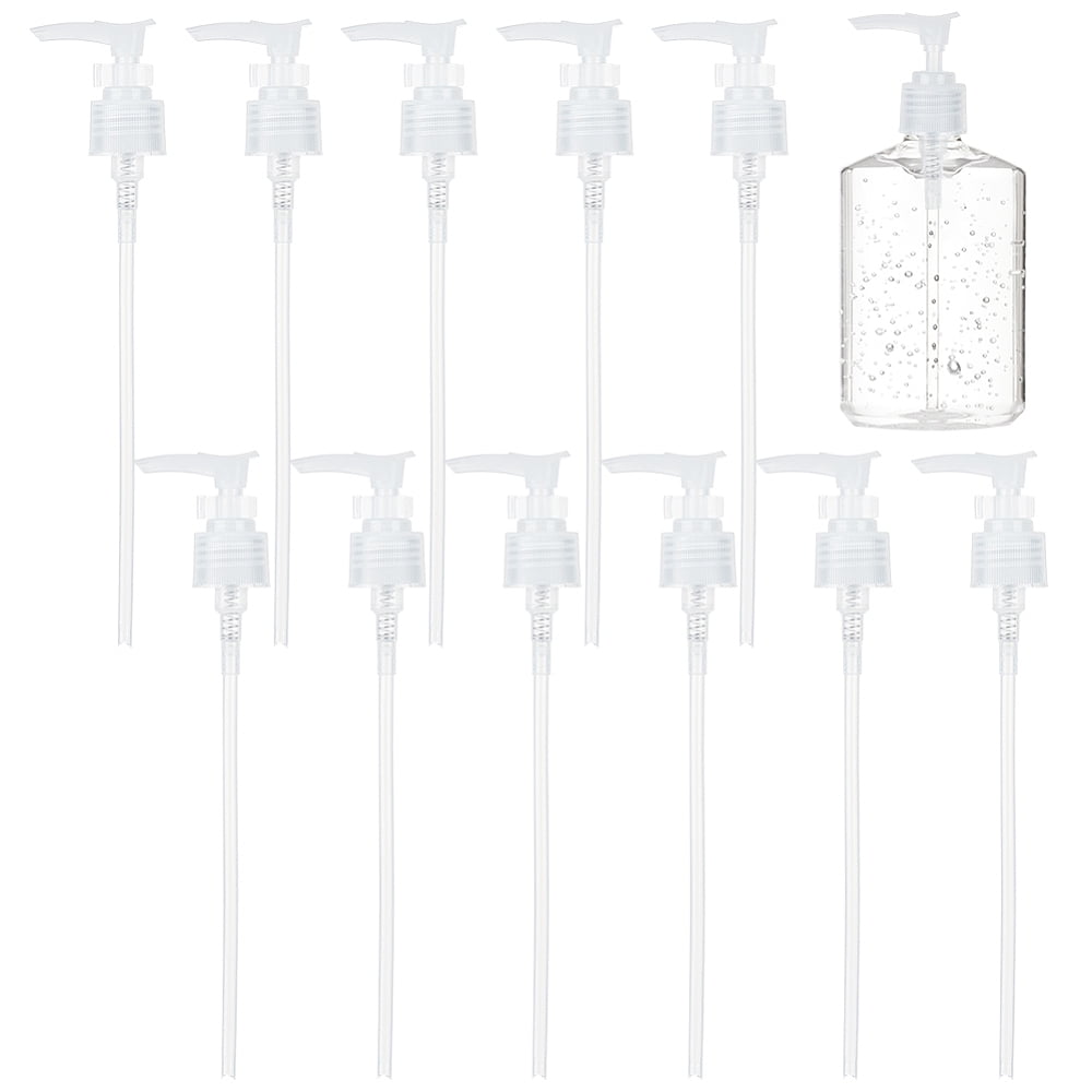 12 pc 24 Tooth Plastic Dispensing Pumps Fits Shampoo and Conditioner ...