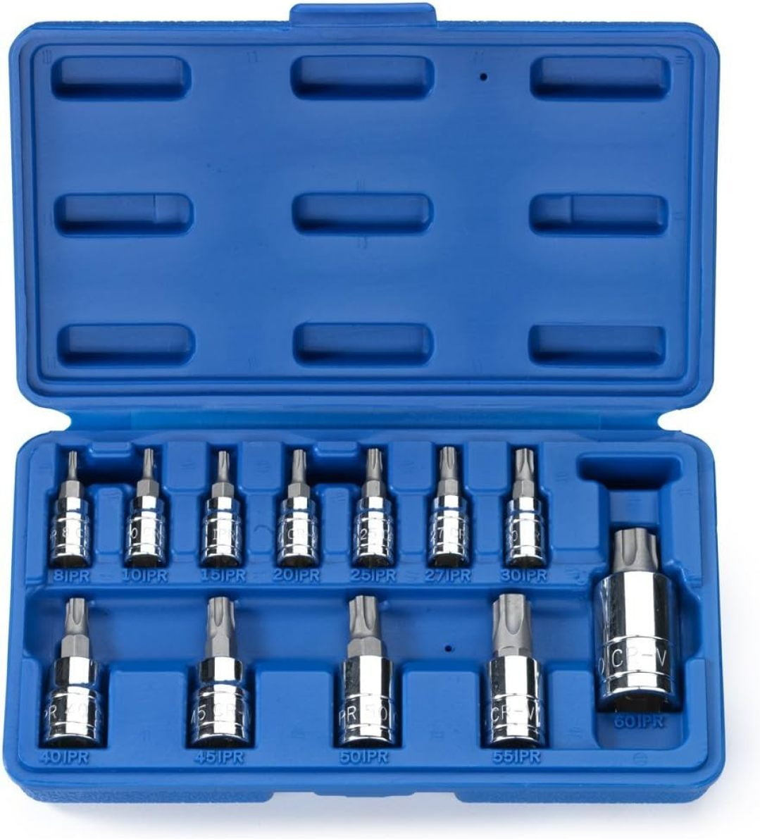 12 pc 5-Point Star Torx Tamper Proof Security Bit Socket Set - Walmart.com