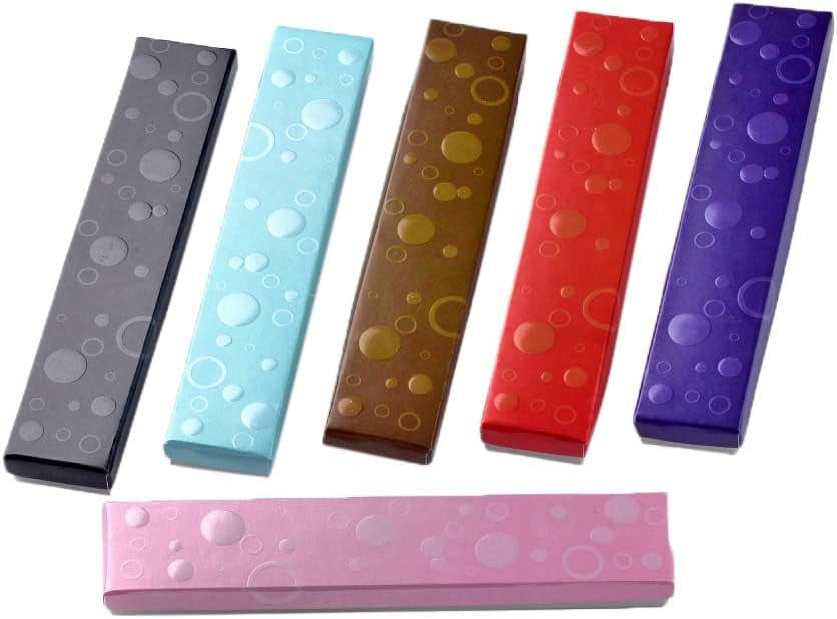 12 pc Cardboard Jewelry Necklace Box with Sponge Inside Rectangle Mixed ...