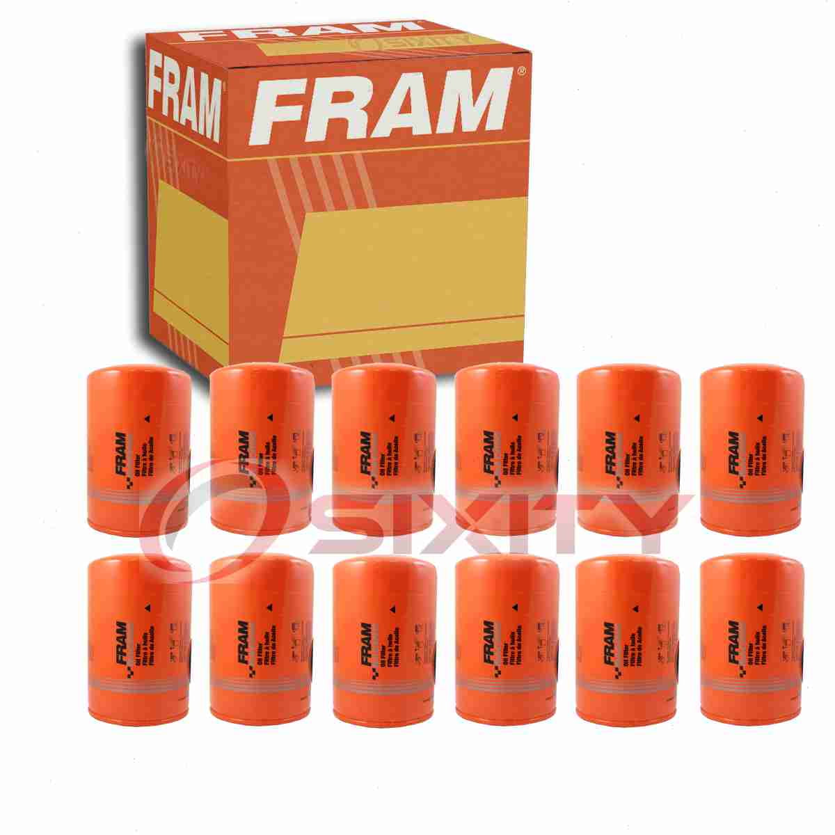 12 pc FRAM HP4 Engine Oil Filters for 3I-1584 A39867 CK22 KF8 TP918 Oil ...