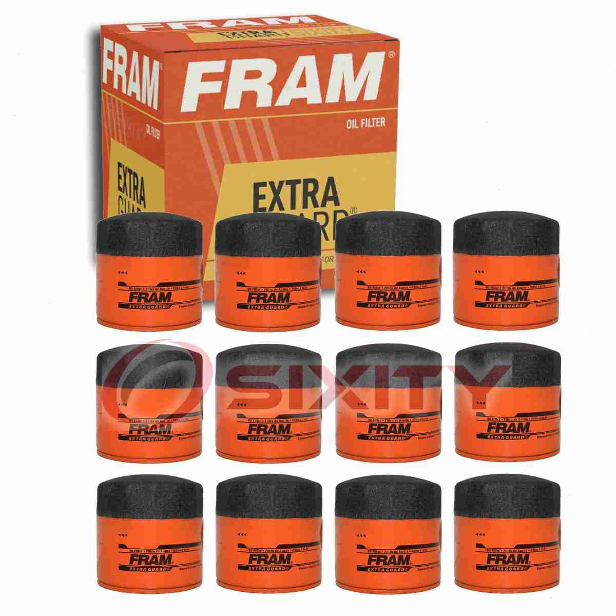 12 pc FRAM PH16 Extra Guard Engine Oil Filters for 1036MP 19210337 ...