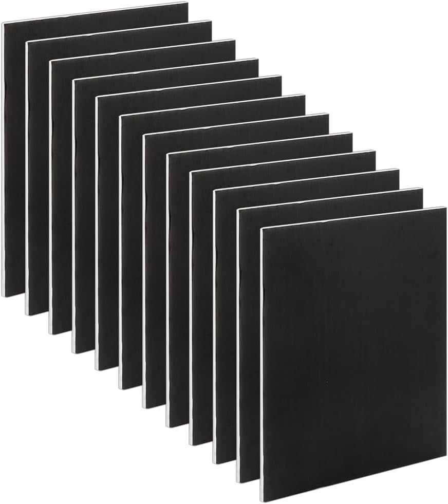 12 pc PVC Foam Board Craft Foam Black 200x200x5mm - Walmart.com