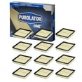 12 pc Purolator ONE A31400 Air Filters for Intake Inlet Manifold Fuel ...