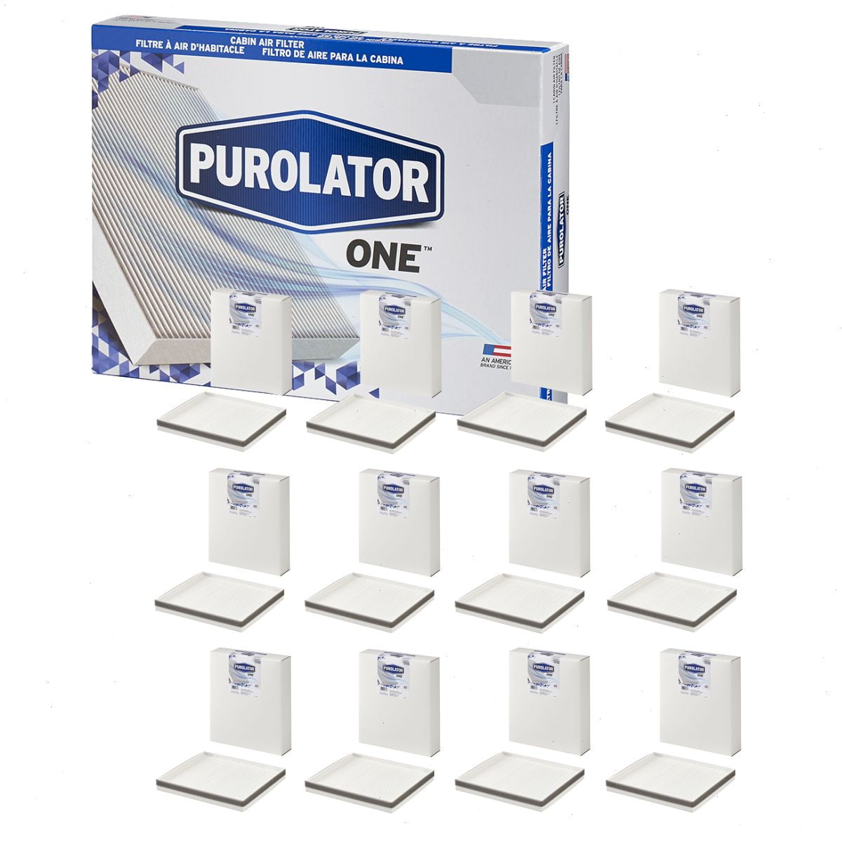12 pc Purolator ONE C31415 Cabin Air Filters for HVAC Heating ...