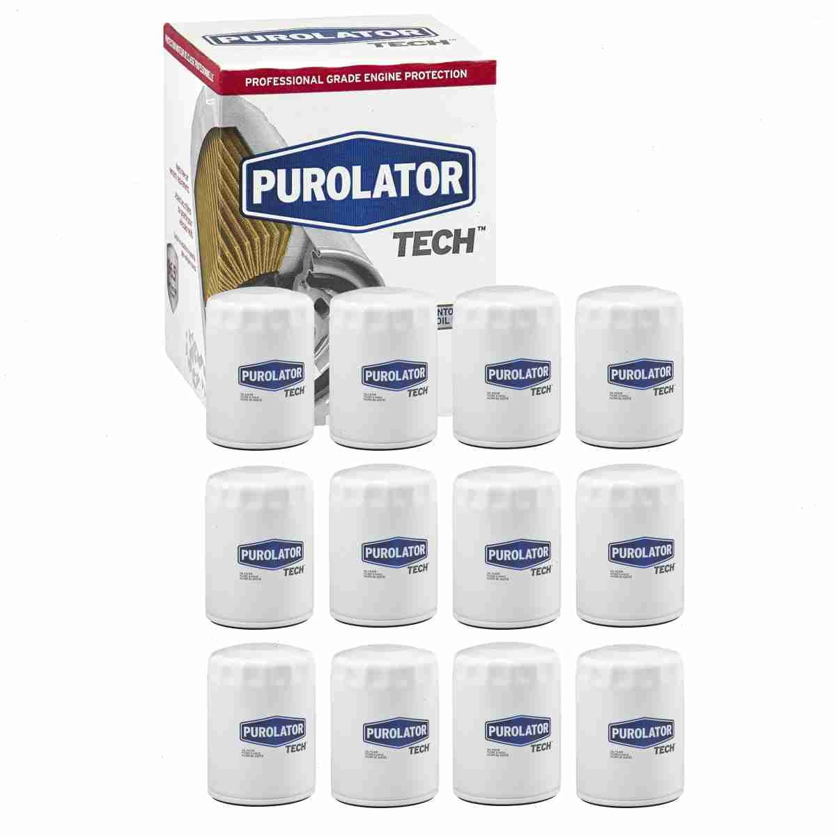 12 pc Purolator TECH TL15317 Engine Oil Filters for 041-8175 1228 21228 ...
