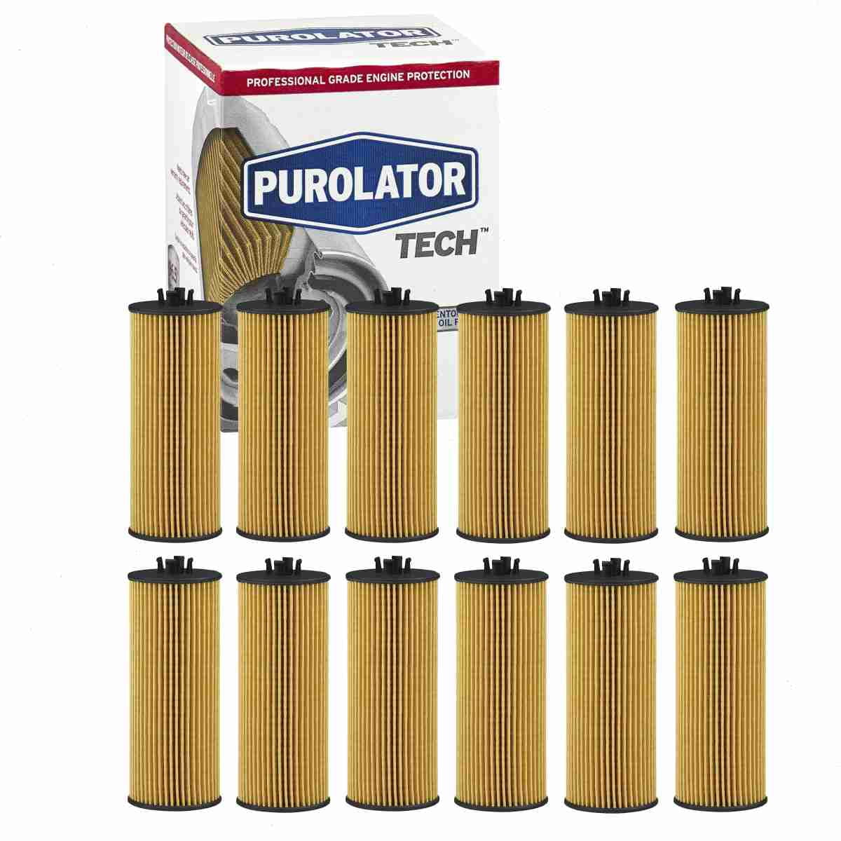 12 pc Purolator TECH TL36135 Engine Oil Filters for 05184526AA 07B 115 ...