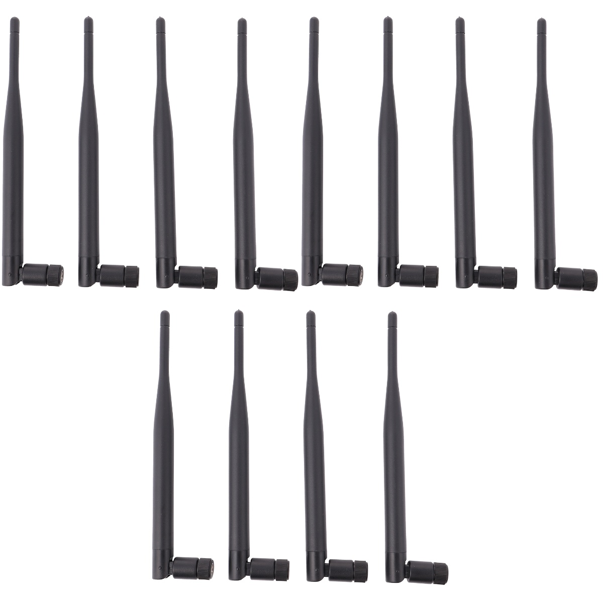 12 pcs 2.4 GHz 5.8 Ghz Wifi Antenna 5dBi SMA Connector Dual Band 2.4ghz ...