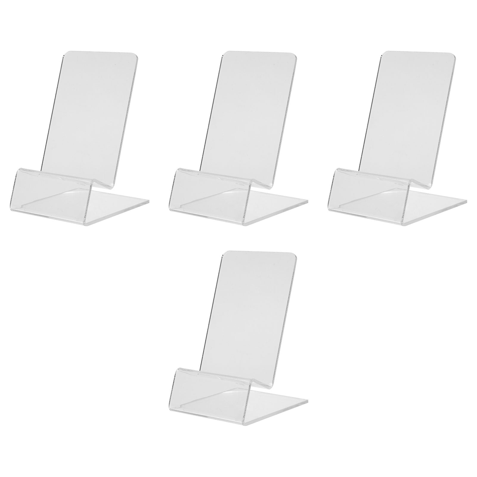 12 pcs Acrylic Cell Phone Stand Transparent Display Holder Shopwindow ...