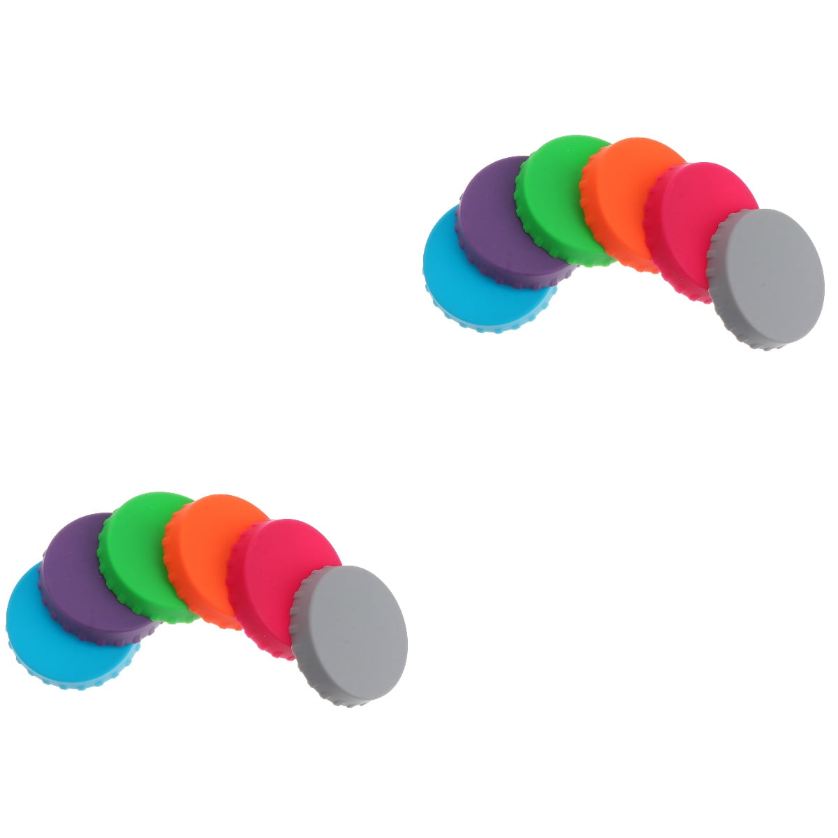 12 pcs Beverage Can Cap Silicone Soda Can Lids Reusable Soda Beverage ...