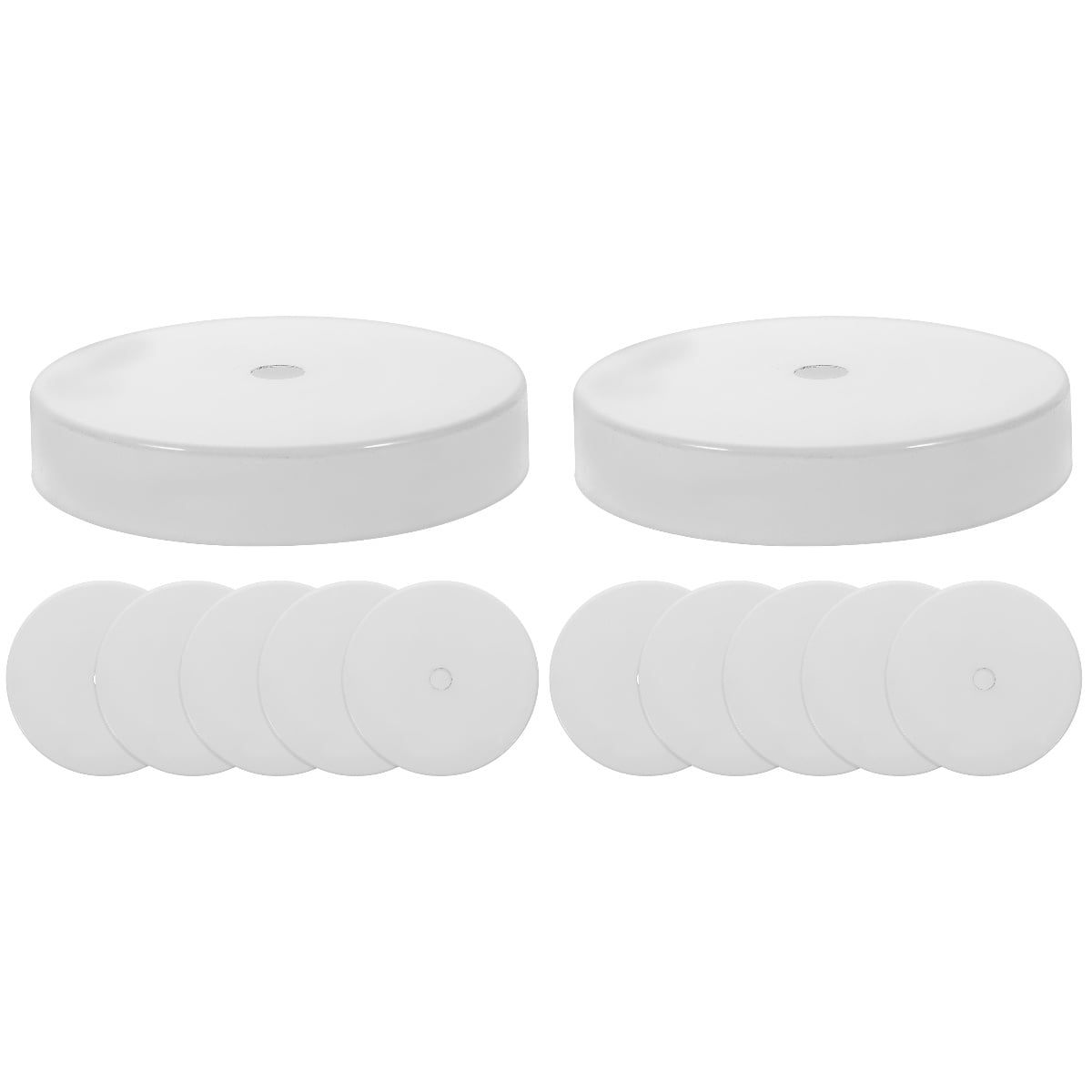 12 pcs Ceiling Cover Plate Light Fixture Mounting Plate Pendant Light ...