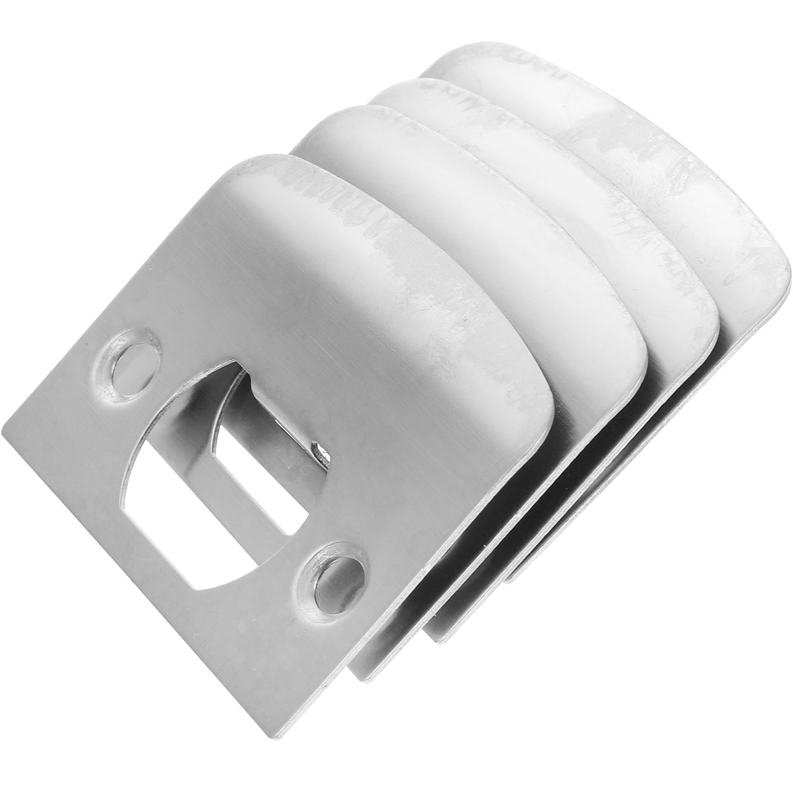 12 pcs Door Latches Strike Plate Stainless Steel Strike Plates for ...