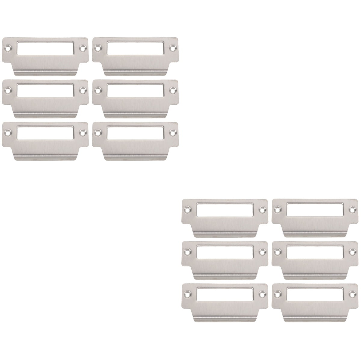 12 pcs Door Reinforcement Plate Door Hole Filler Cover Plate Deadbolt ...