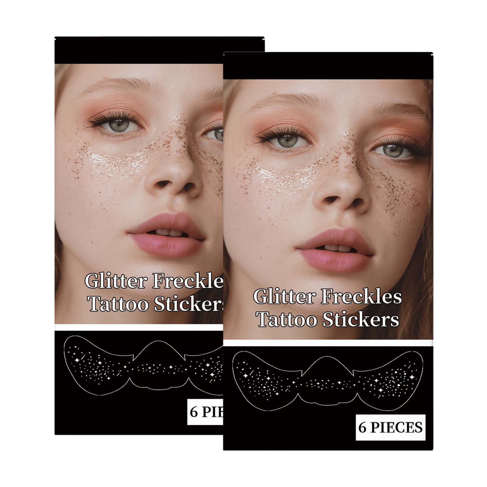 12 pcs Holographic Multichrome Glitter Patches - Waterproof Sparkle ...