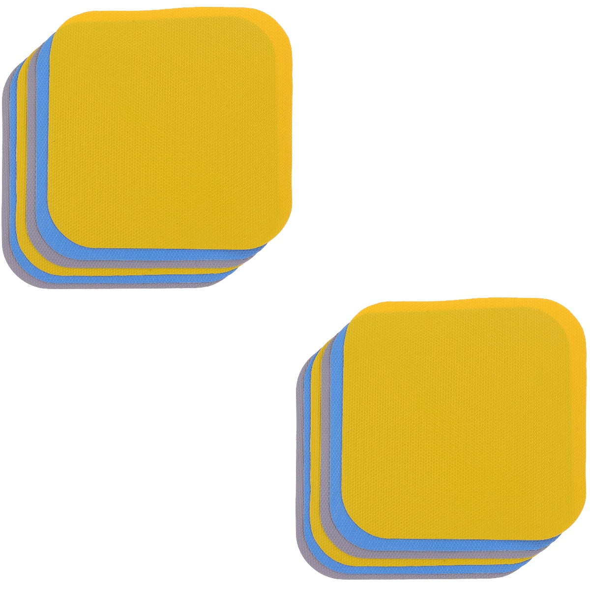 12 pcs Jar Lid Opener Grips Pads Bottles Opener Gripper Pads Rubber Jar ...