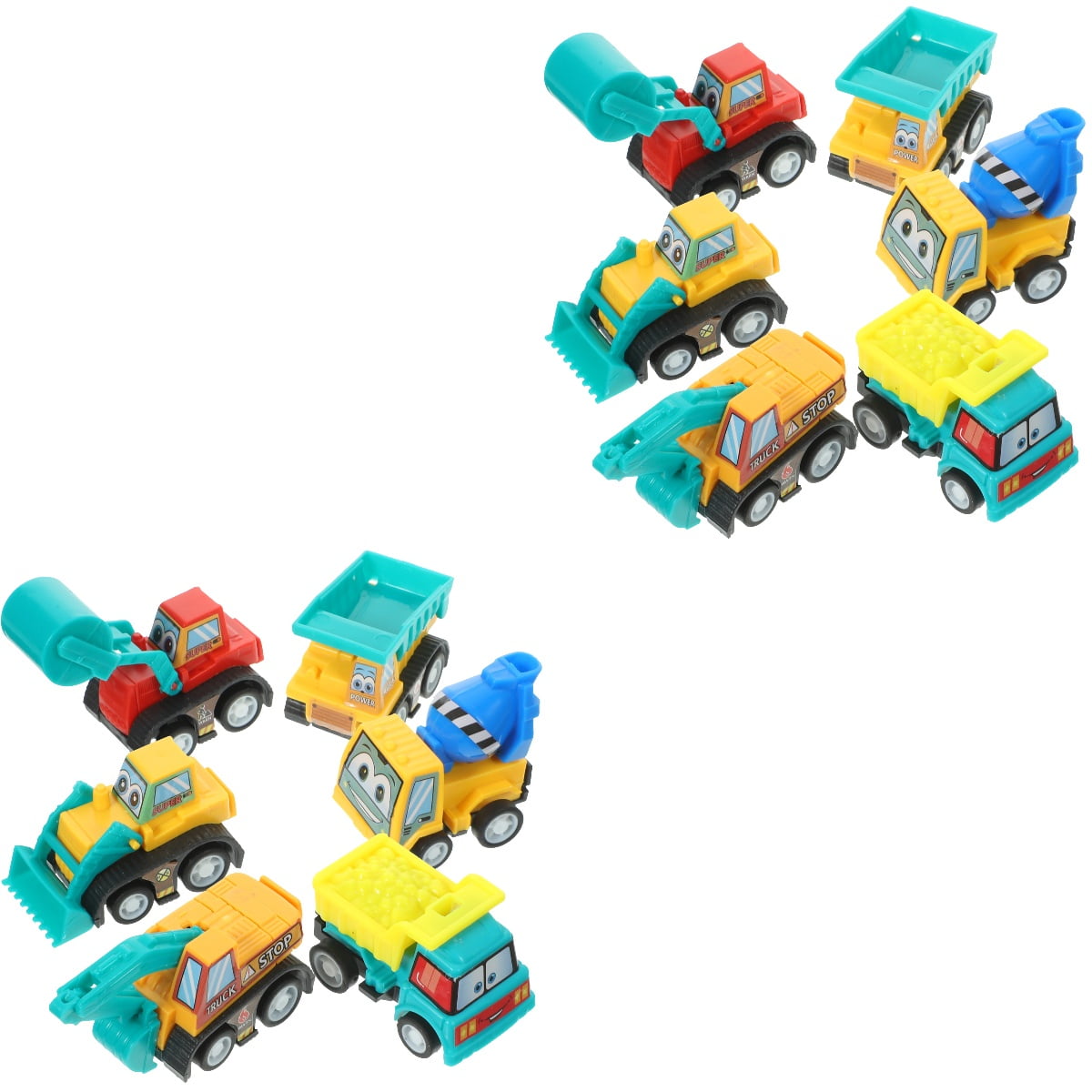 12 pcs Kids Car Toys Miniature Pull Back Car Plaything Children Toy ...