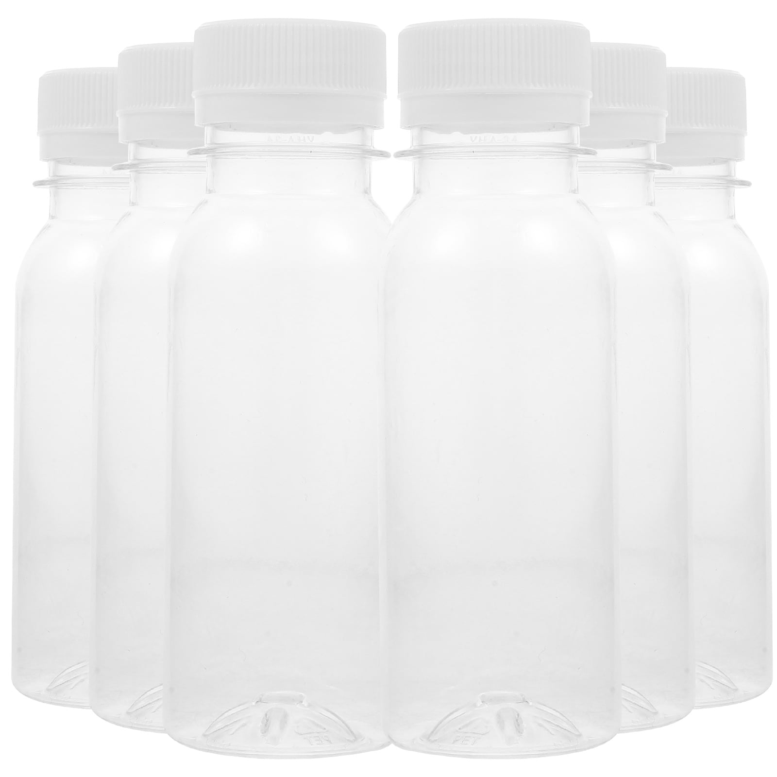 12 pcs Milk Bottles Reusable Bottles Milk Containers Beverage Juice ...