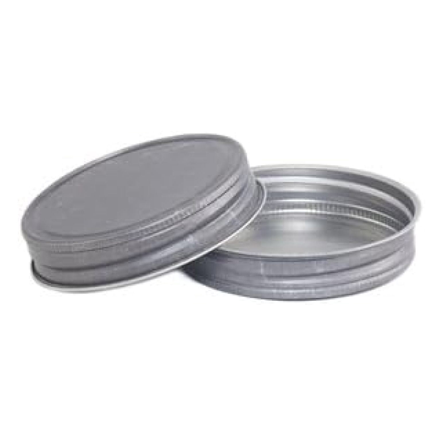 12 pcs Pewter Mason Jar Lids - Walmart.com