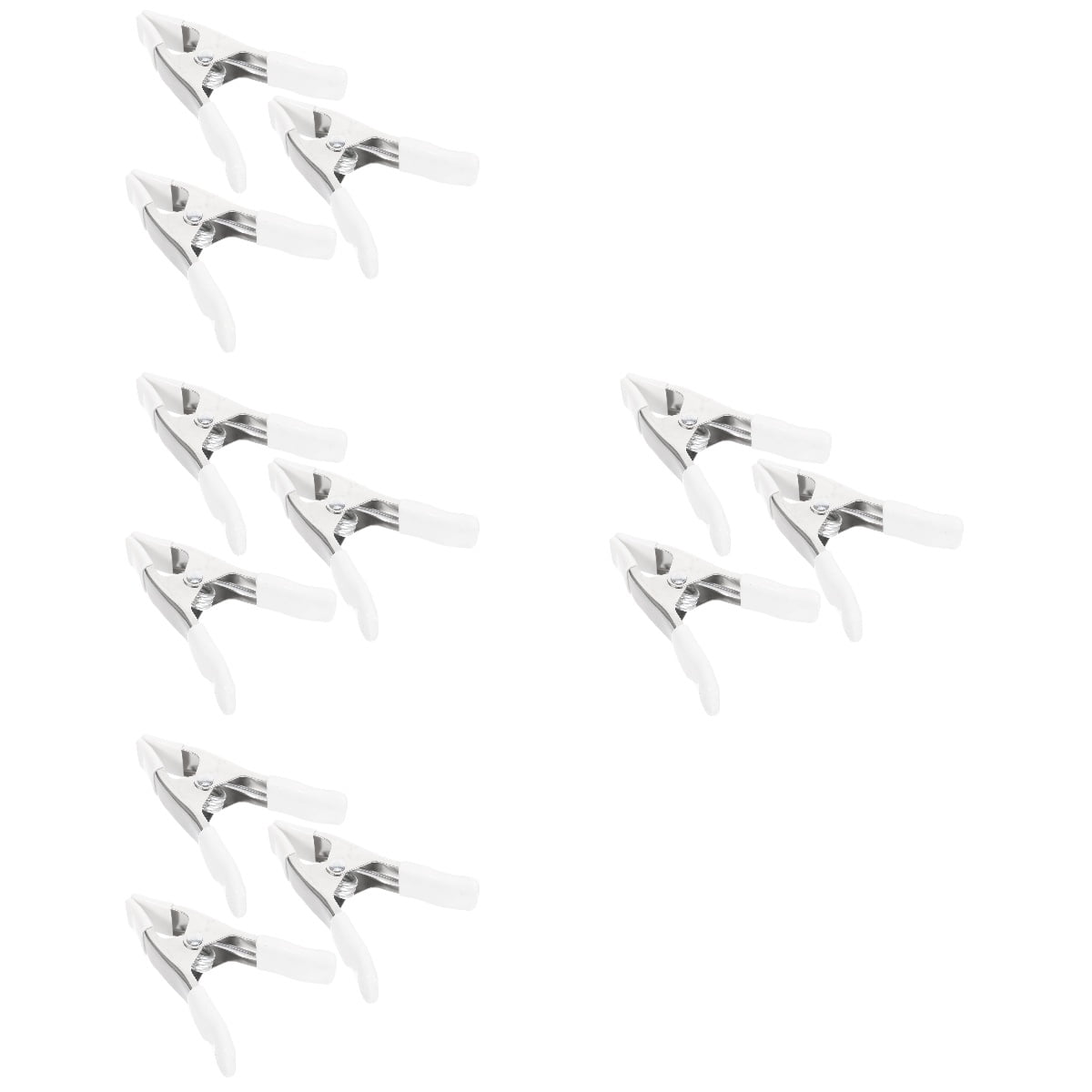 12 pcs Plastic Spring Clamps Heavy Duty Clips Backdrop Stand Clamps ...