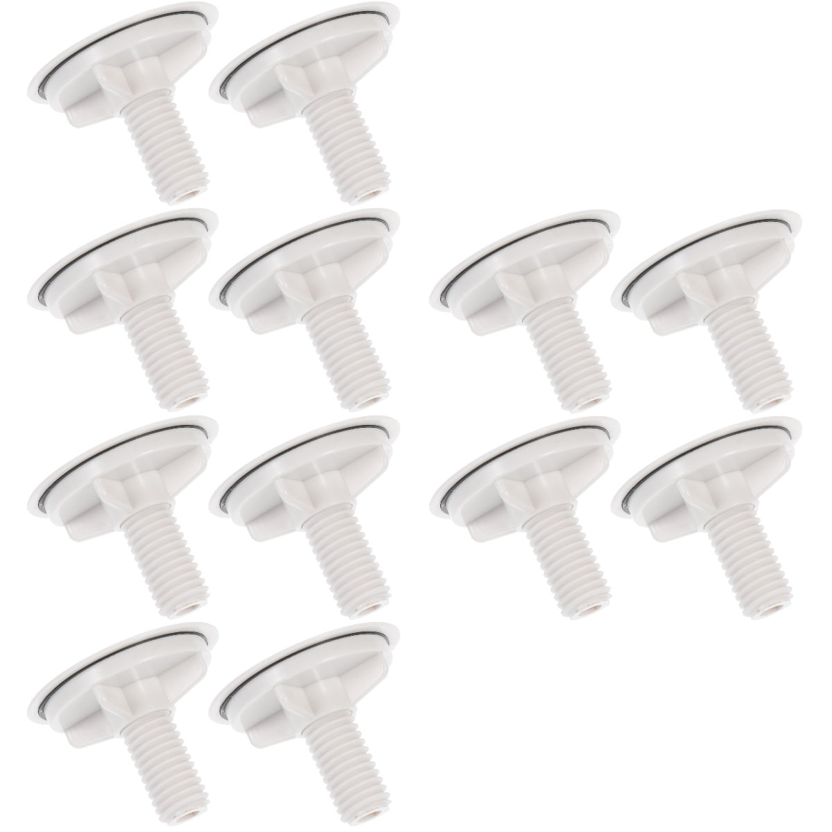 12 pcs Sink Tap Hole Plug Kitchen Sink Stopper Cover Tap Hole Plate ...