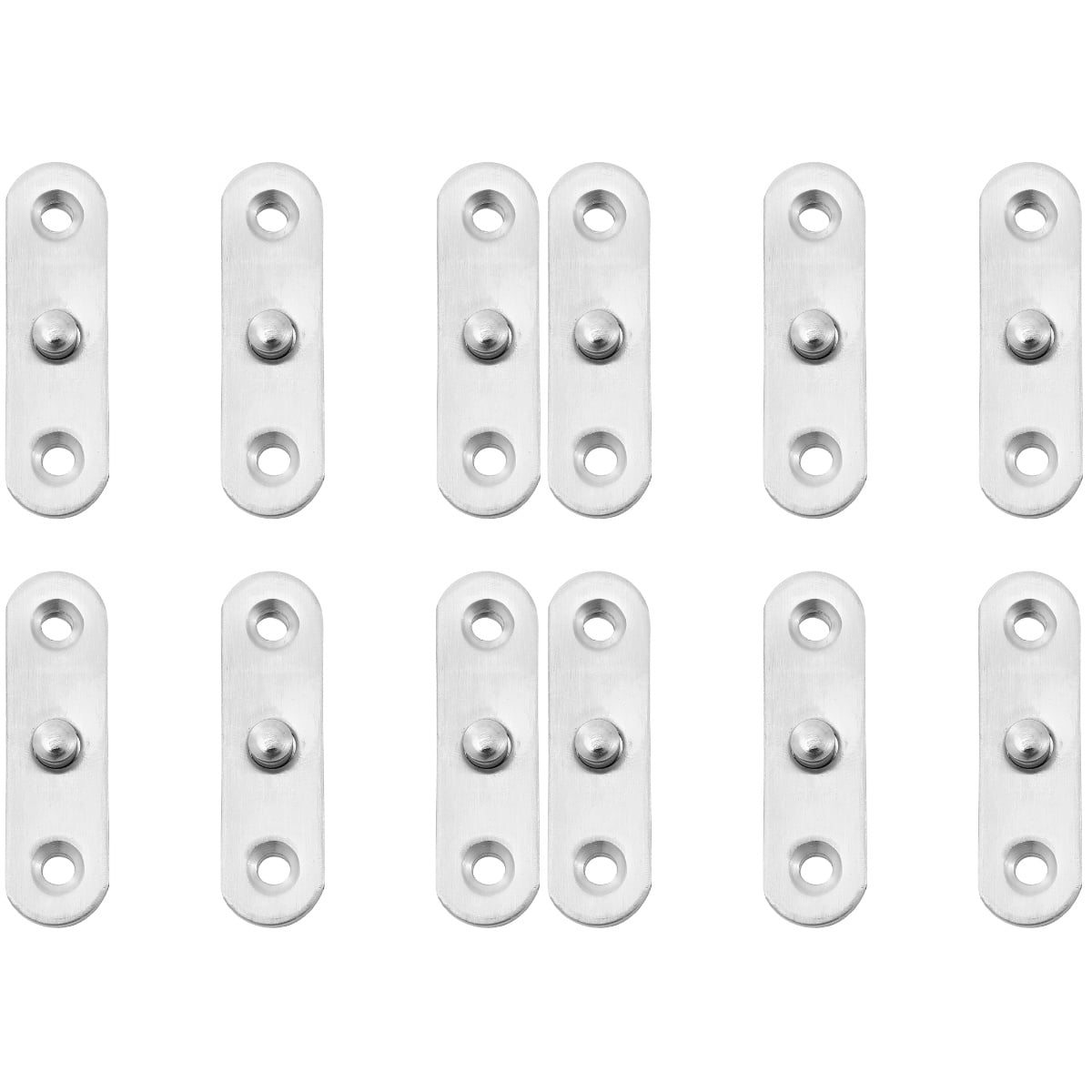 12 pcs Stainless Steel Rotation Hinges Hidden Door Hinge Home Window ...
