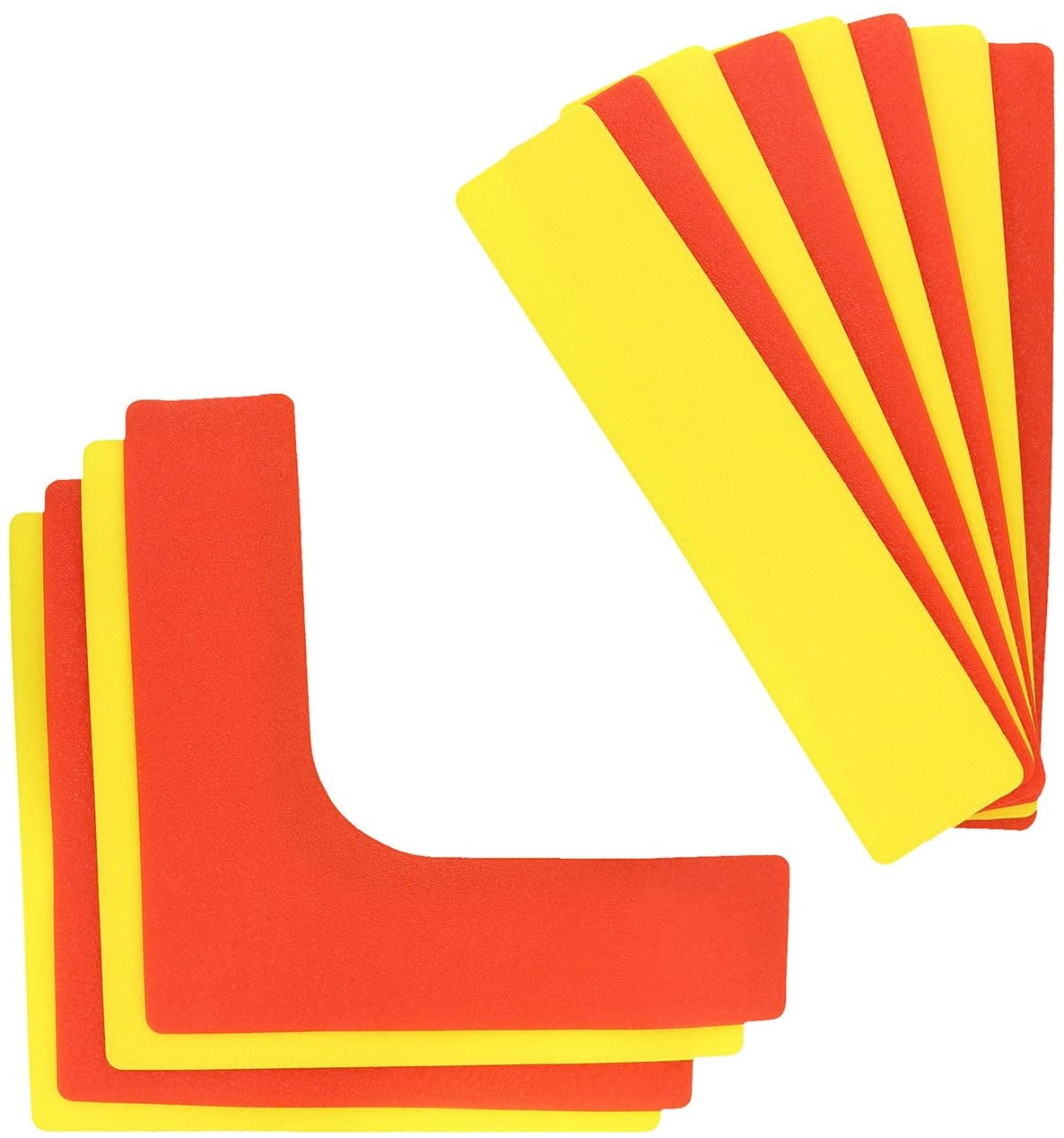 12 pcs Tennis Court Line Boundary Markers, Pickleball Court Spot ...