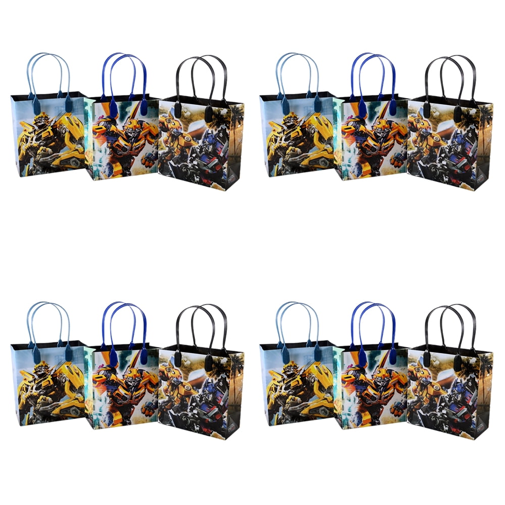 Transformers Bumble Bee 12 pcs Birthday Party Favor, Goodie Candy Bag ...