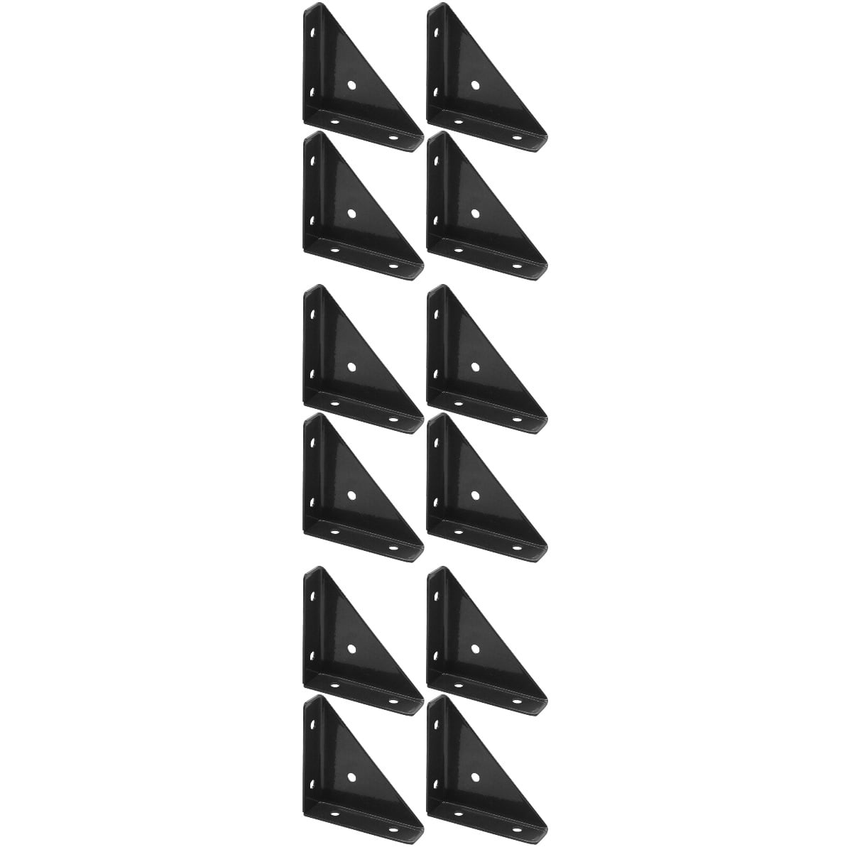 12 pcs Triangular Corner Brace Heavy Duty Angle Brackets Corner Braces ...