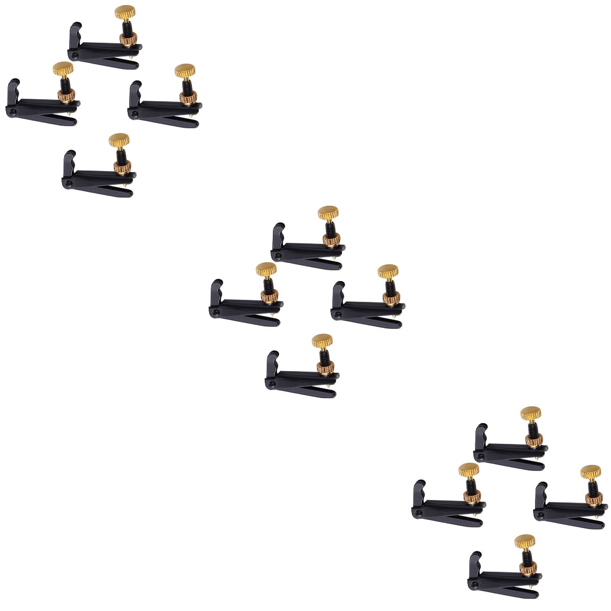 12 pcs Violin String Adjuster Fine Tuning String Fine Adjuster Tuners ...