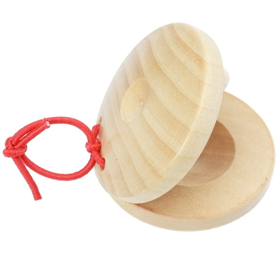 12 pcs Wooden Castanets Rhythm Castanets Music Instrument Castanets for ...