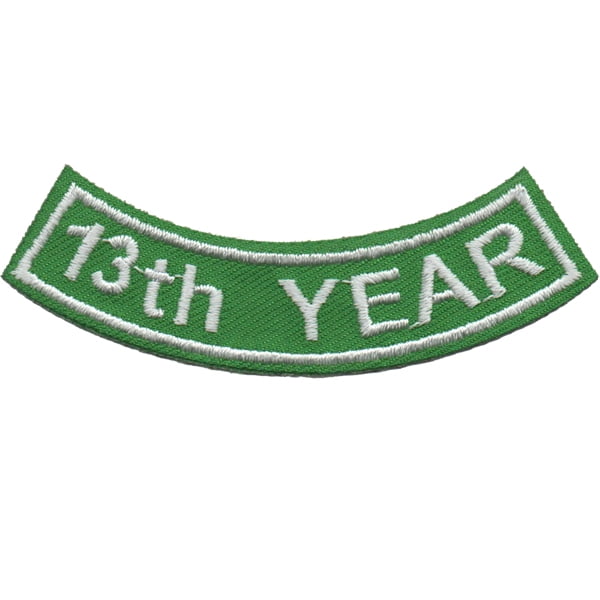 12 pieces 2" Custom Activity Scouts Applique Fun Patches - 13th Year ...