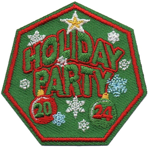 12 pieces 2" Custom Activity Scouts Applique Fun Patches - 2024 Holiday ...