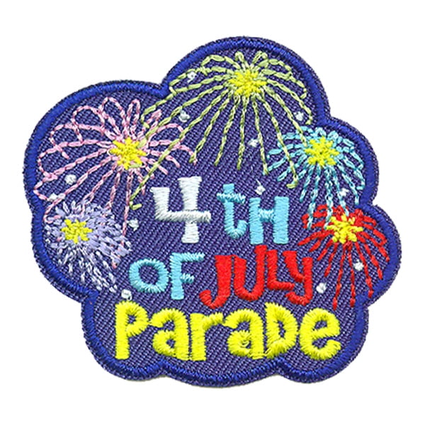 12 pieces 2" Custom Activity Scouts Applique Fun Patches - 4th Of July ...