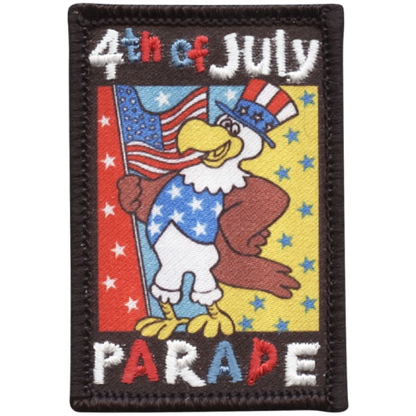 12 pieces 2" Custom Activity Scouts Applique Fun Patches - 4th Of July ...