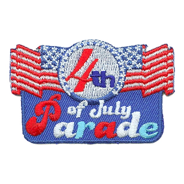 12 pieces 2" Custom Activity Scouts Applique Fun Patches - 4th Of July ...