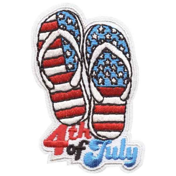 12 pieces 2" Custom Activity Scouts Applique Fun Patches - 4th of July ...