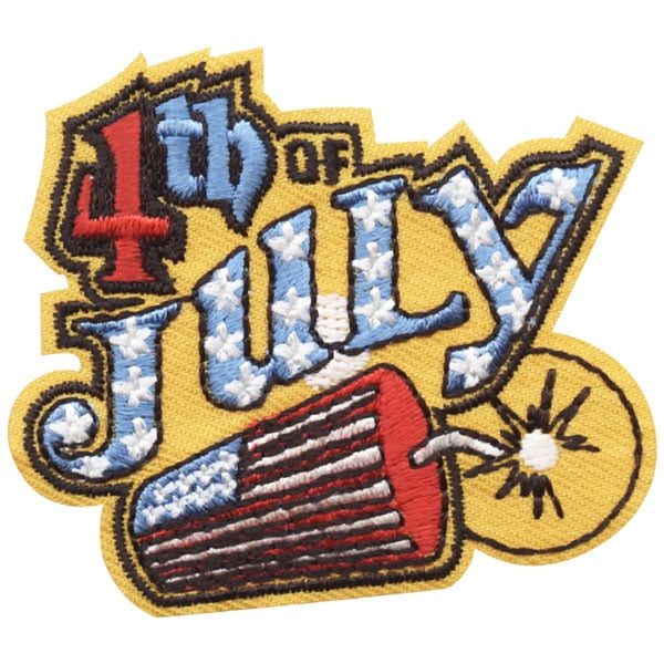 12 pieces 2" Custom Activity Scouts Applique Fun Patches - 4th of July ...