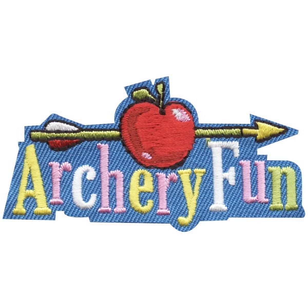 12 pieces 2" Custom Activity Scouts Applique Fun Patches - Archery Fun ...