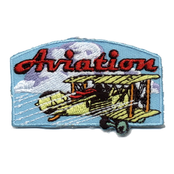 12 pieces 2" Custom Activity Scouts Applique Fun Patches - Aviation ...