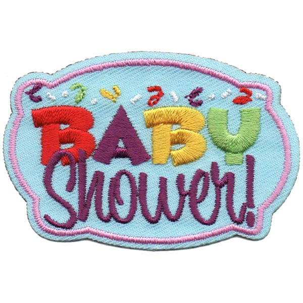 12 pieces 2" Custom Activity Scouts Applique Fun Patches - Baby Shower ...