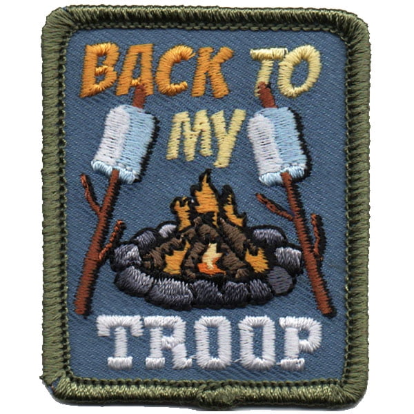 12 pieces 2" Custom Activity Scouts Applique Fun Patches - Back To My ...