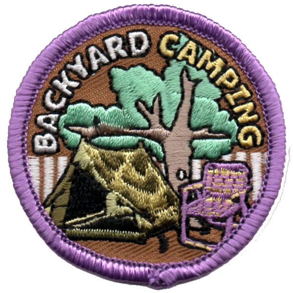 12 pieces 2" Custom Activity Scouts Applique Fun Patches - Backyard ...