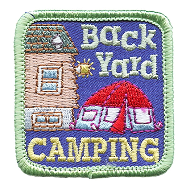 12 pieces 2" Custom Activity Scouts Applique Fun Patches - Backyard ...